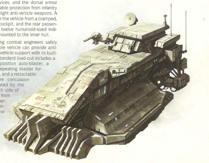 EV -- **UEV-M1 Marauder Engineer Squad Carrier** | RPG Sessions
